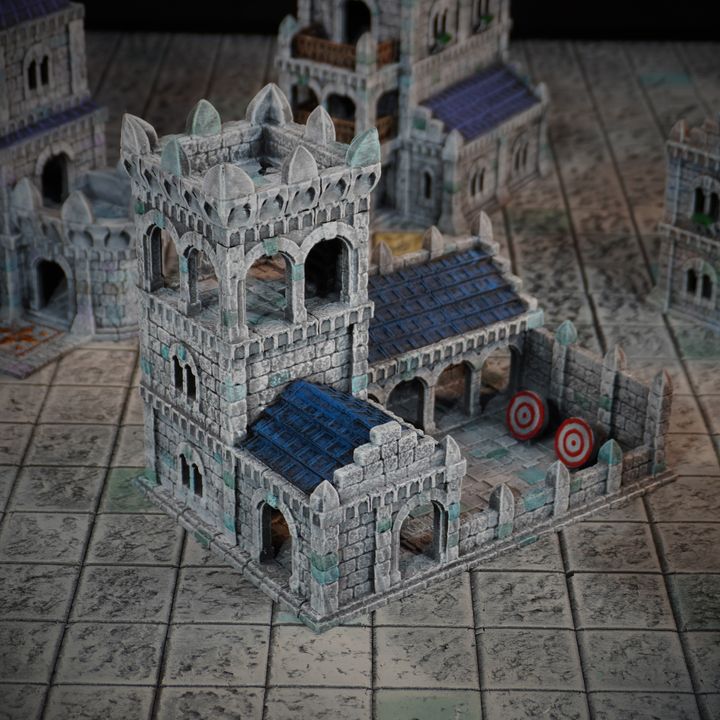 3D Printable Archery Range ~ Kingdom of Tor Ithilas by Conquest Creations