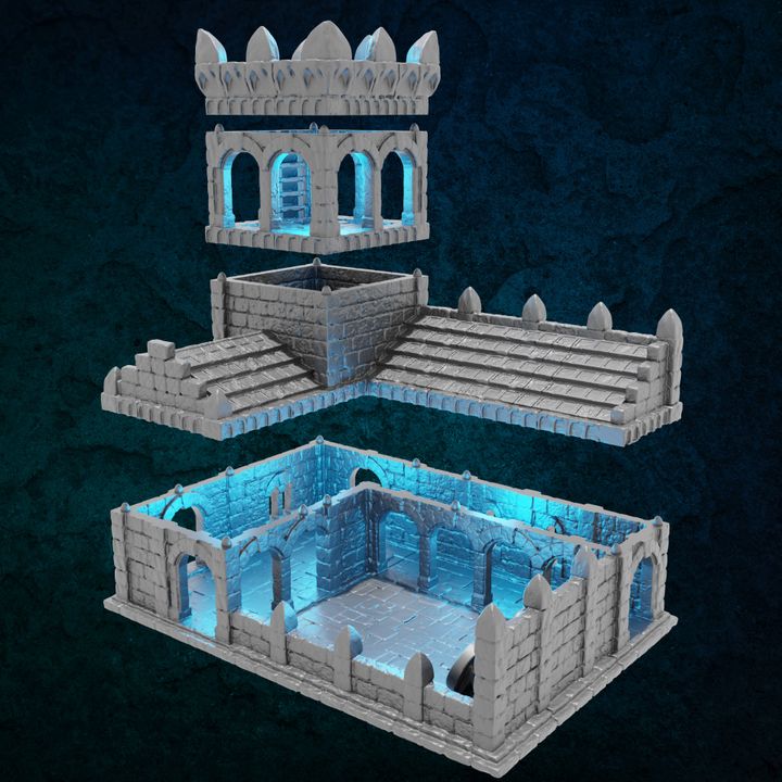 3D Printable Archery Range ~ Kingdom of Tor Ithilas by Conquest Creations