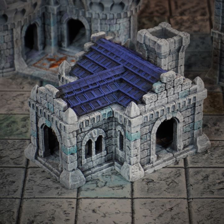 3D Printable House ~ Kingdom of Tor Ithilas by Conquest Creations