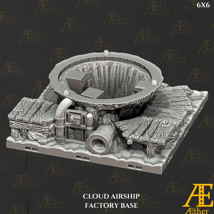 3D Printable KS3SKY20 – Airship Factory by Aether Studios