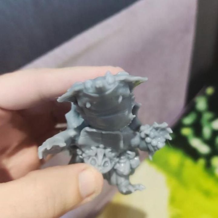 3D Printable Mata Mata Sorcerer Turtle by Pepunki Creatures