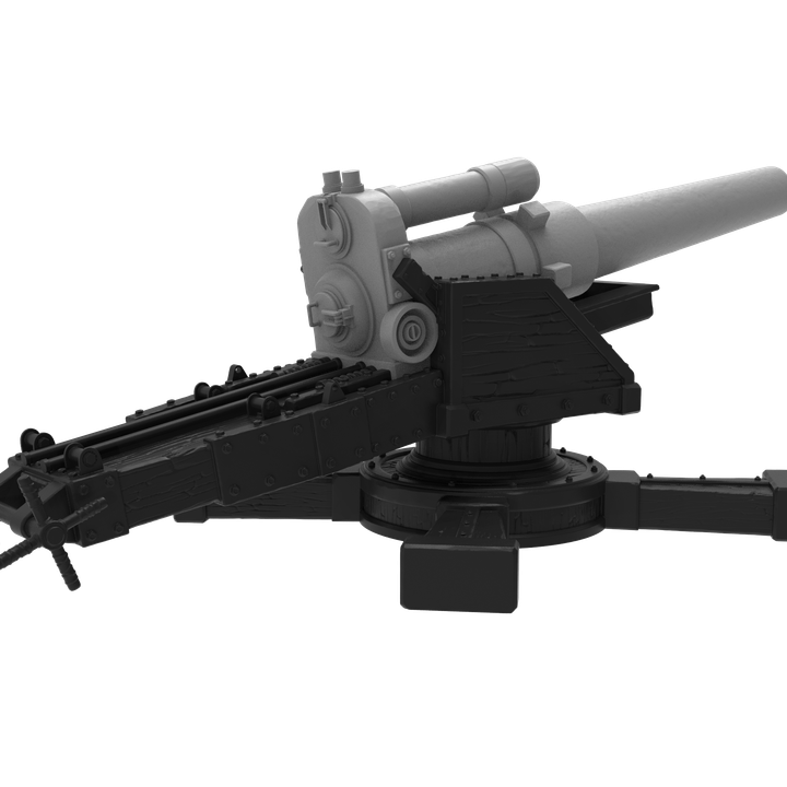 3D Printable artillery cannon by SKADI