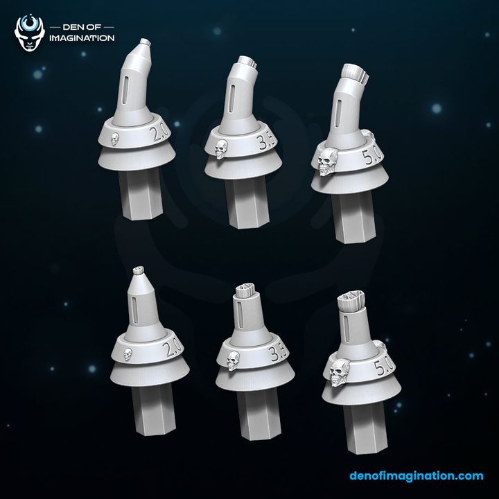 3D Printable DOI Stamp Tool by WildMesh