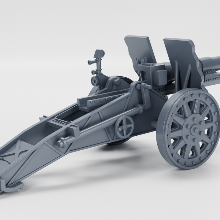 3d Printable 15 Cm Sig 33 Auf Panzer I Ausfb Sdkfz101