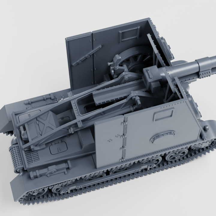 3D Printable 15 cm sIG 33 auf Panzer I Ausf.B (Sd.Kfz.101 ...