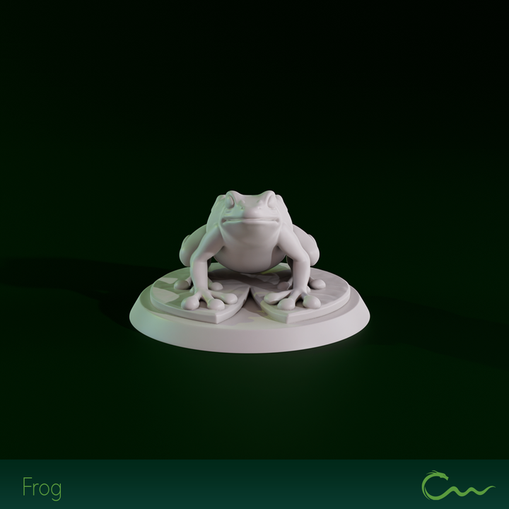 3D Printable Frog by The Cape Wyrm