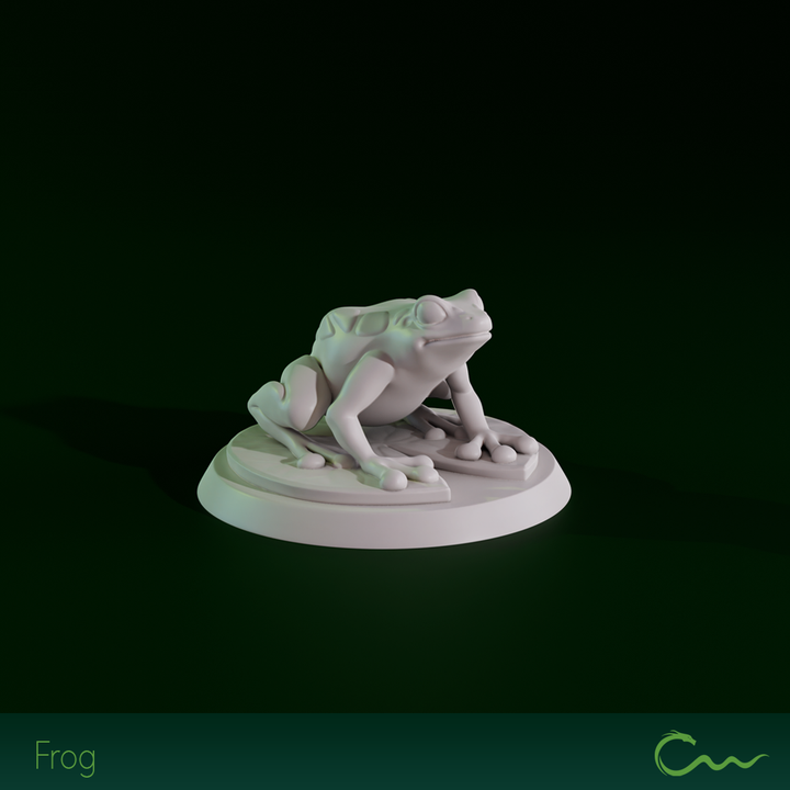 3D Printable Frog by The Cape Wyrm