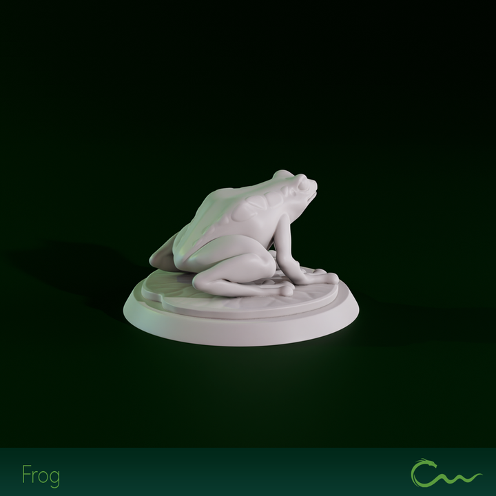 3D Printable Frog by The Cape Wyrm
