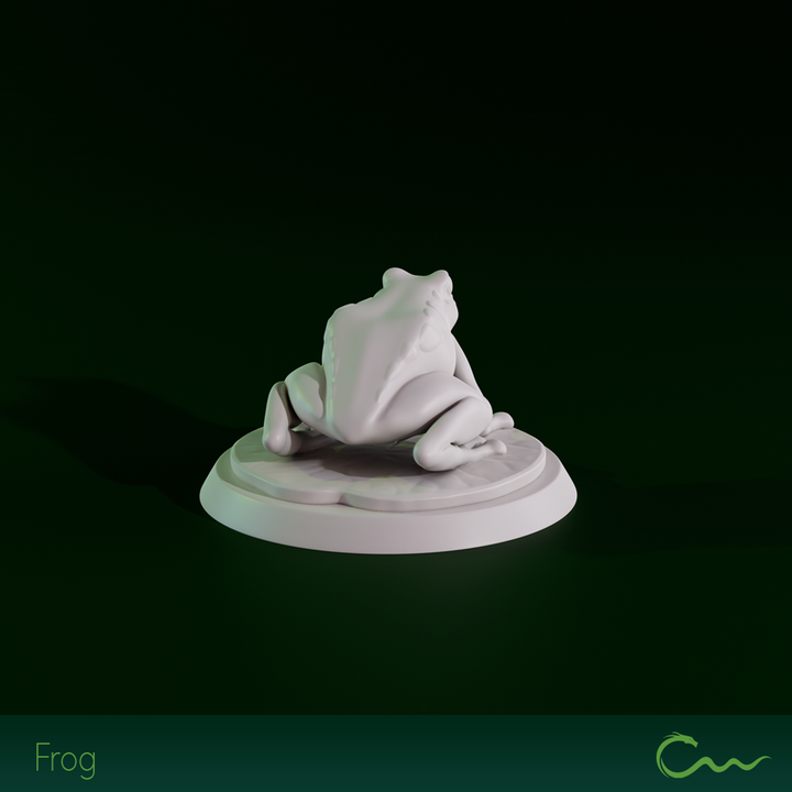3D Printable Frog by The Cape Wyrm