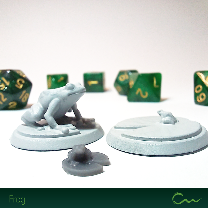 3D Printable Frog by The Cape Wyrm