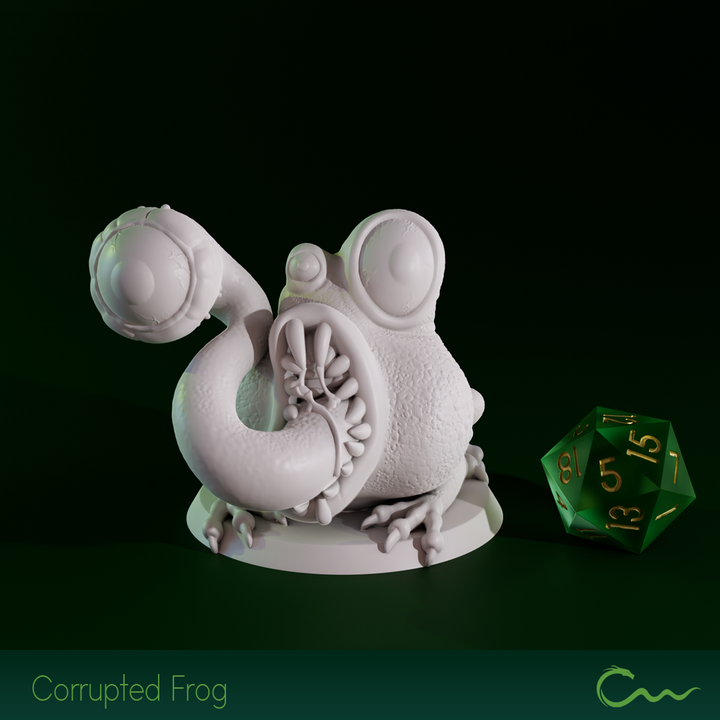 3D Printable Corrupted Frog by The Cape Wyrm