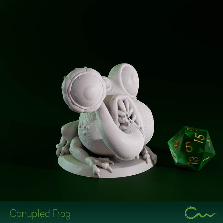 3D Printable Corrupted Frog by The Cape Wyrm