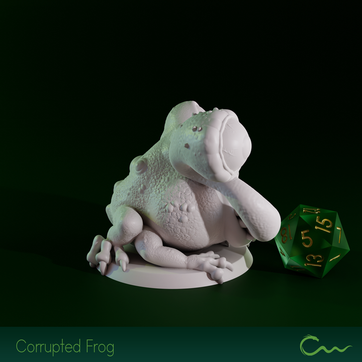 3D Printable Corrupted Frog by The Cape Wyrm