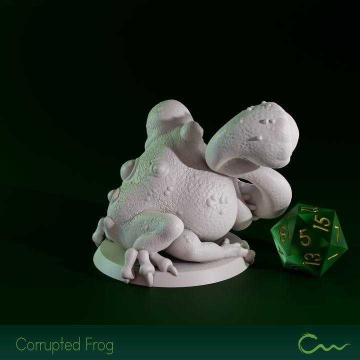 3D Printable Corrupted Frog by The Cape Wyrm