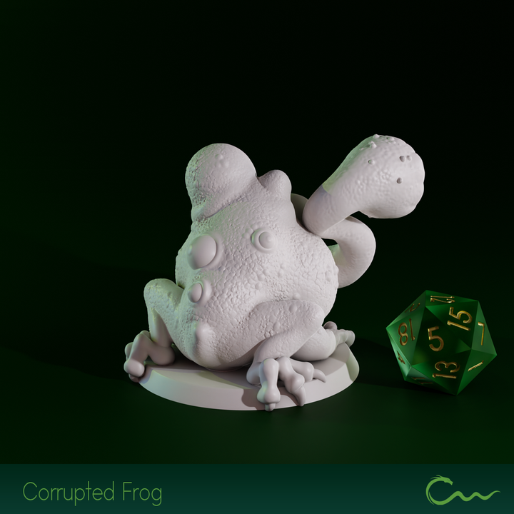 3D Printable Corrupted Frog by The Cape Wyrm