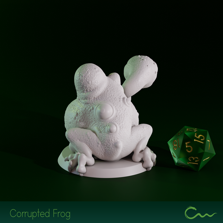 3D Printable Corrupted Frog by The Cape Wyrm