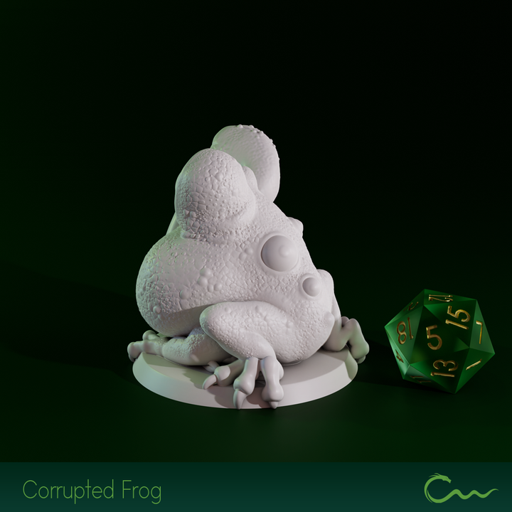 3D Printable Corrupted Frog by The Cape Wyrm