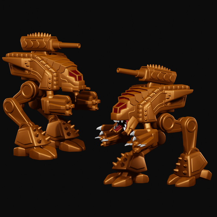 3D Printable Monster Mecha by Donya Quick