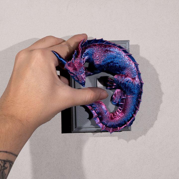 3D Printable Dragon Warden Light Switch Cover by Stlflix
