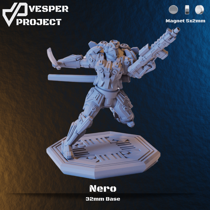 3D Printable Nero by Vesper Project