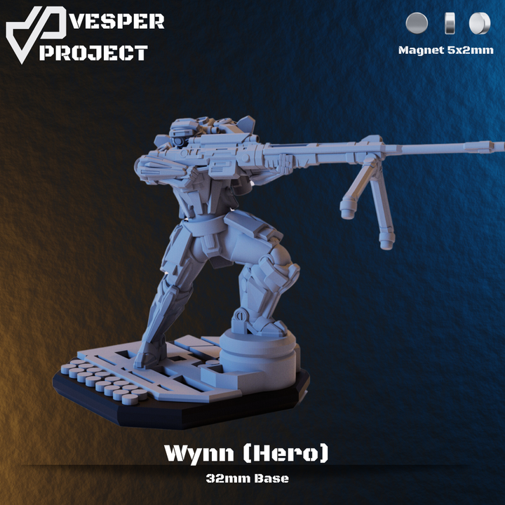 3D Printable Wynn by Vesper Project