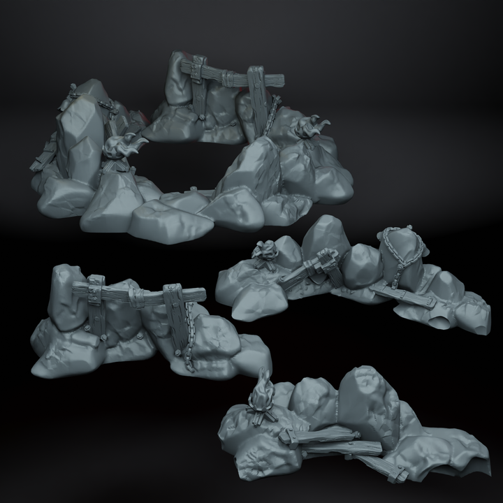 3D Printable Ratman spell pack by RatMan Forge