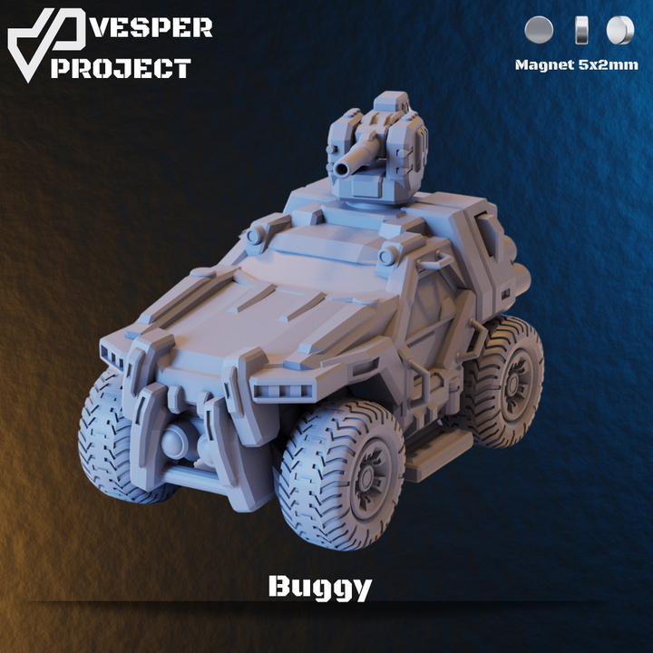 3D Printable Buggy by Vesper Project