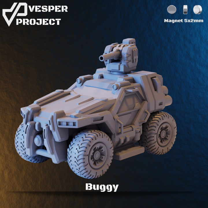 3D Printable Buggy by Vesper Project