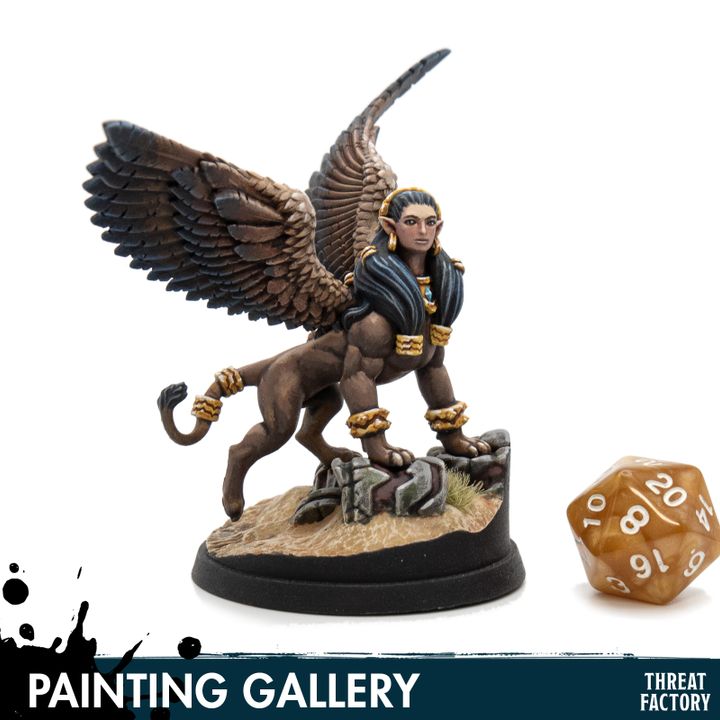 3D Print of Gynosphinx by ThreatFactory