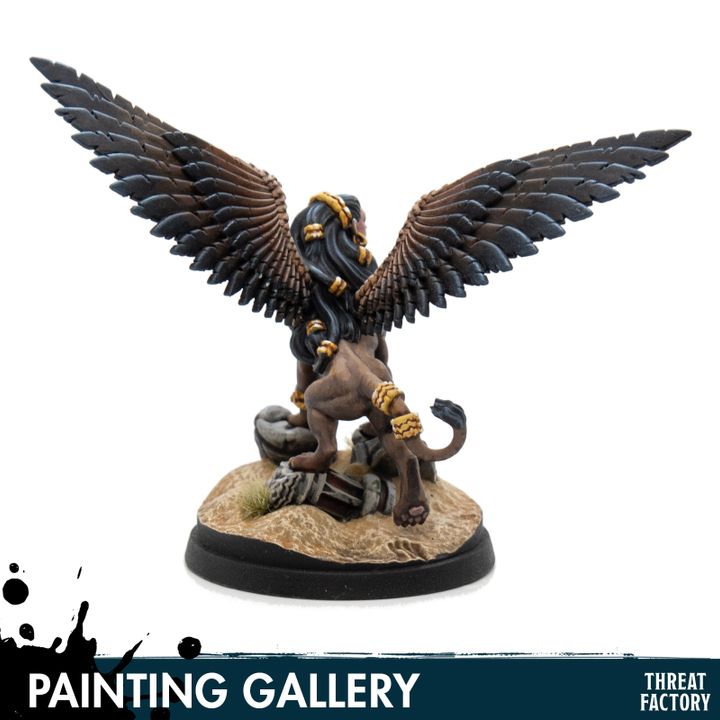 3D Printable Gynosphinx by Threat Factory