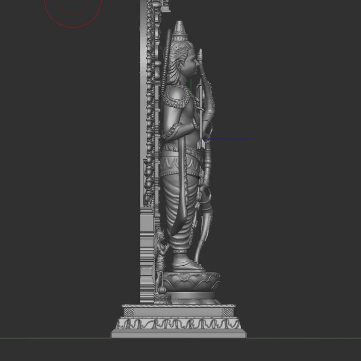 3D Printable Ram lalla back by luuv you