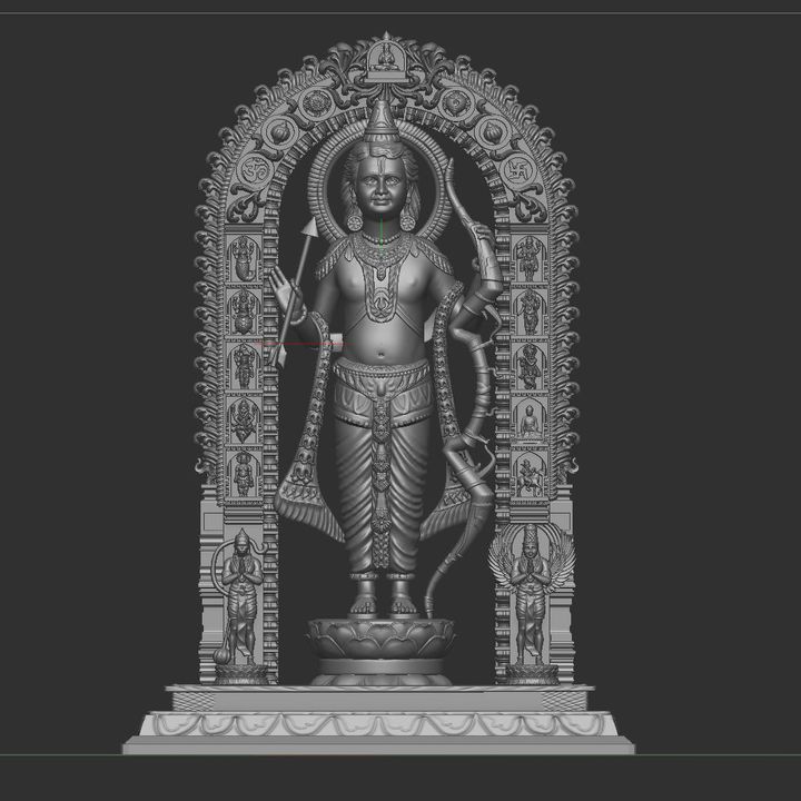 3D Printable Ram lalla back by luuv you