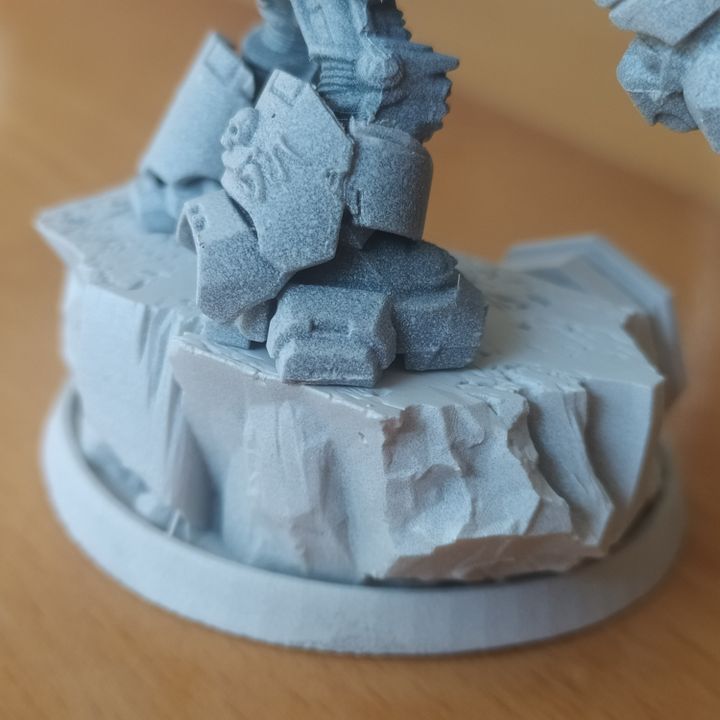 3D Printable FREE Sewer Base (50mm) by Mythic Miniatures