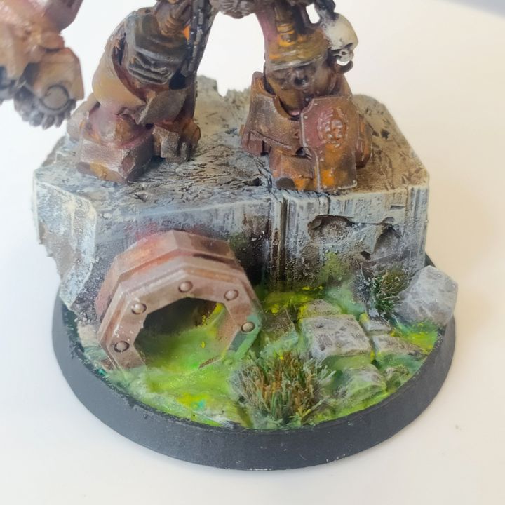 3D Printable FREE Sewer Base (50mm) by Mythic Miniatures