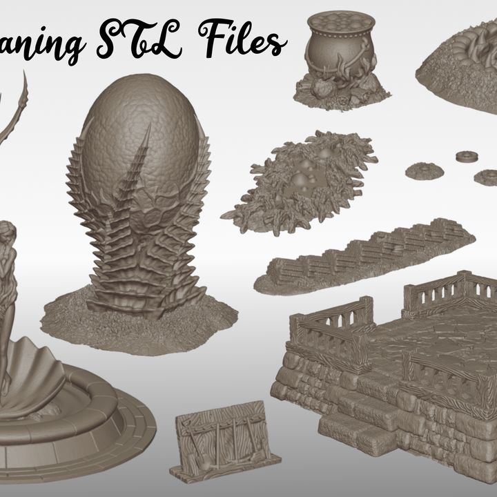 3D Printable [Commercial License] Spring Cleaning STL Files by Dani ...