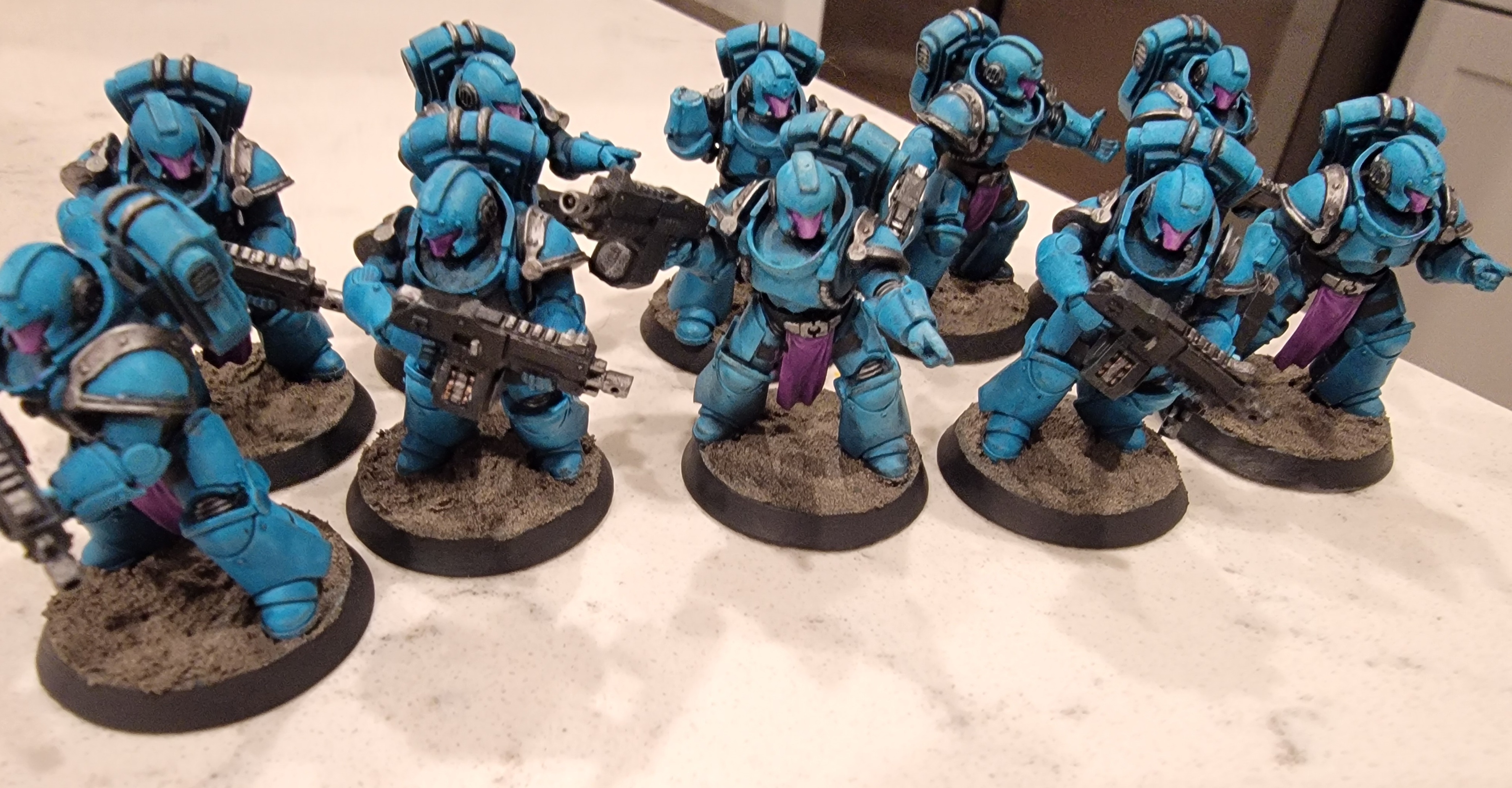 3D Printable Space Knights Tactical Squad by dakkadakka.store