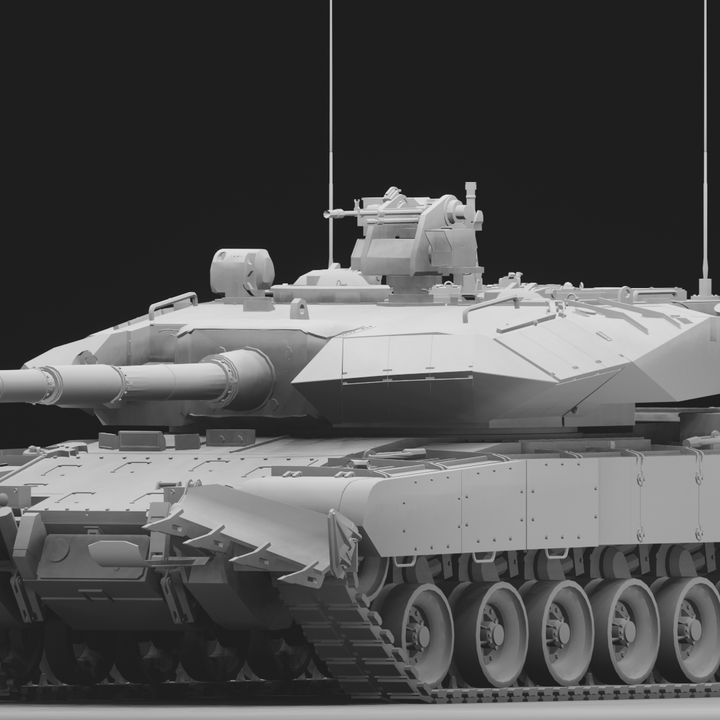 3D Printable Arjun MK II and MK I A, 2 in 1 MBT by The Military ...