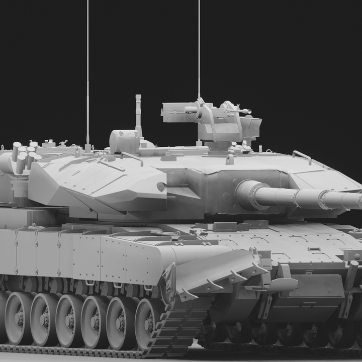 3D Printable Arjun MK II and MK I A, 2 in 1 MBT by The Military ...