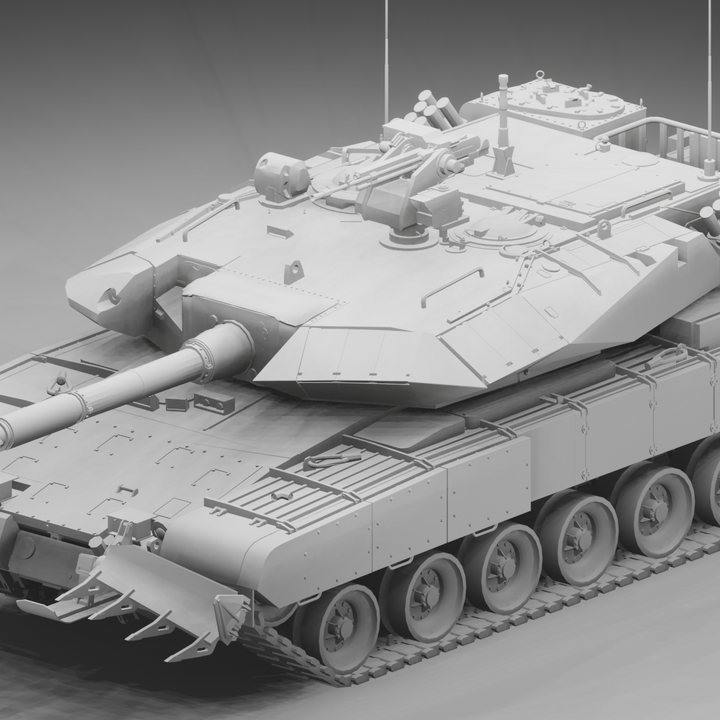 3D Printable Arjun MK II and MK I A, 2 in 1 MBT by The Military ...