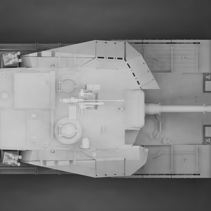 3D Printable Arjun MK II and MK I A, 2 in 1 MBT by The Military ...
