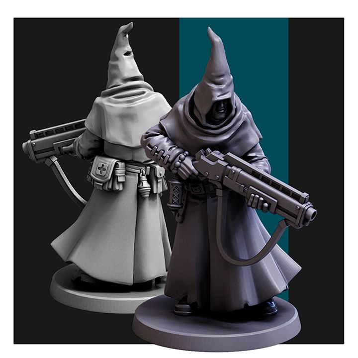 3D Printable Zealots by Jukko