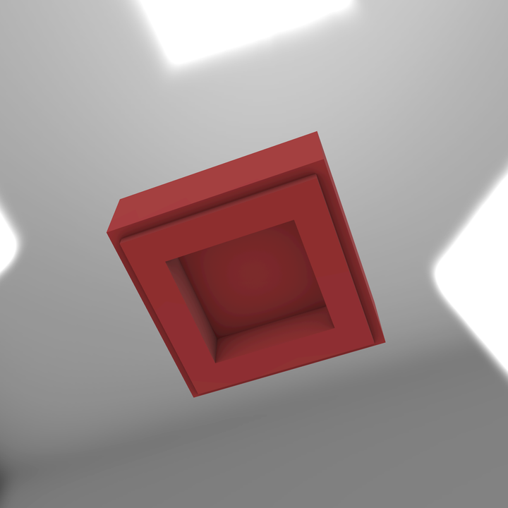 3D Printable LEGO Flat Tile 1X1 by VLAD-MARIUS