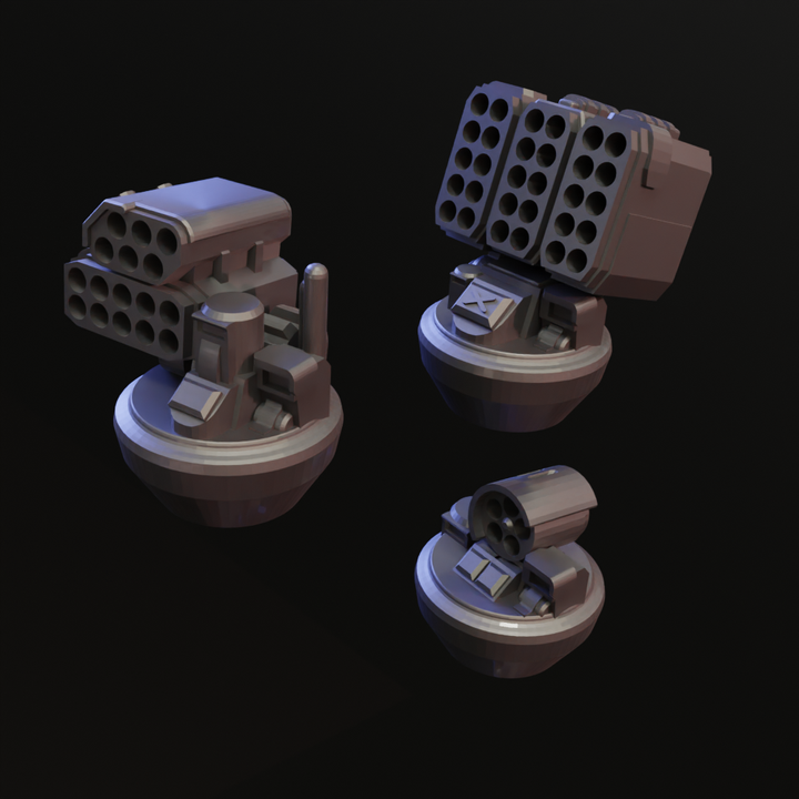 3D Printable 8mm Vehicles Set by ddd_martin_miniatures