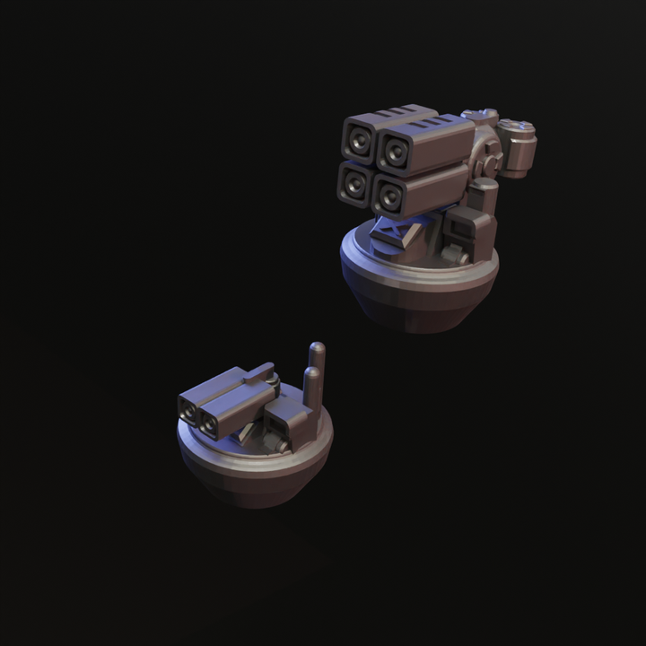 3D Printable 8mm Vehicles Set by ddd_martin_miniatures