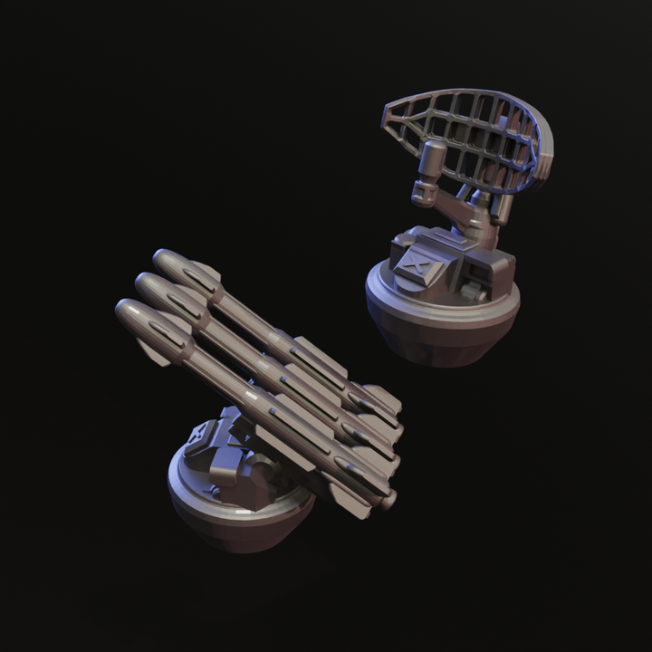 3D Printable 8mm Vehicles Set by ddd_martin_miniatures