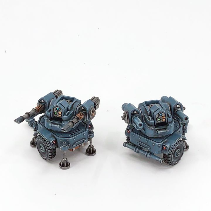 3D Printable Arachne Sentry Web Turret by Nate Feyma