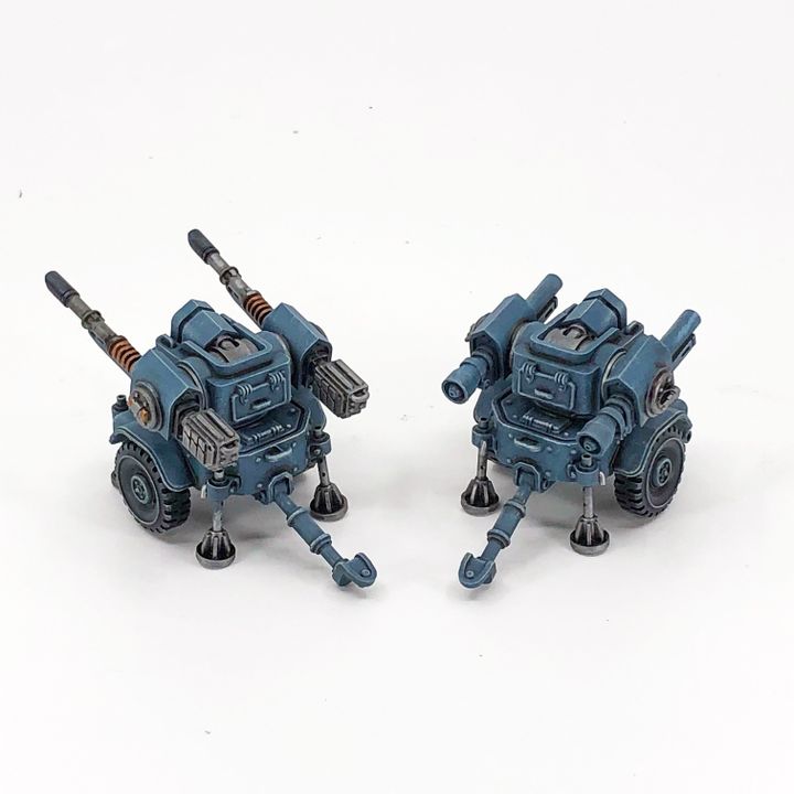 3D Printable Arachne Sentry Web Turret by Nate Feyma