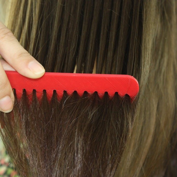 3D Printable comb 1 by muguet
