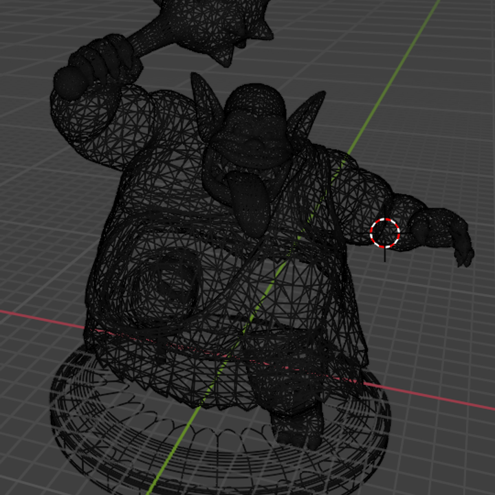 3D Printable TROLL FIGURINE (DRAGON QUEST) by Edwin Matatall