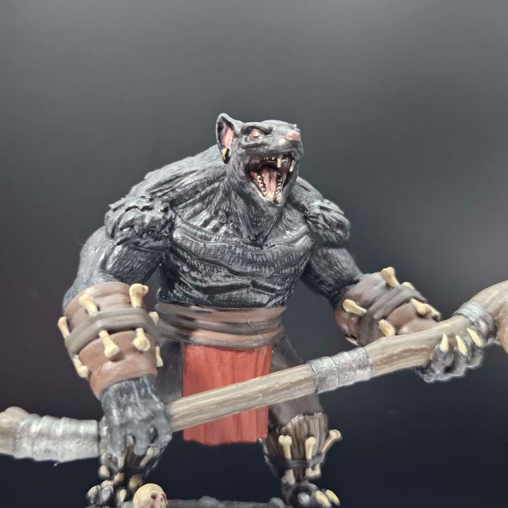 3D Printable The Bone Reavers - Savage Brute A by BlueWyvern